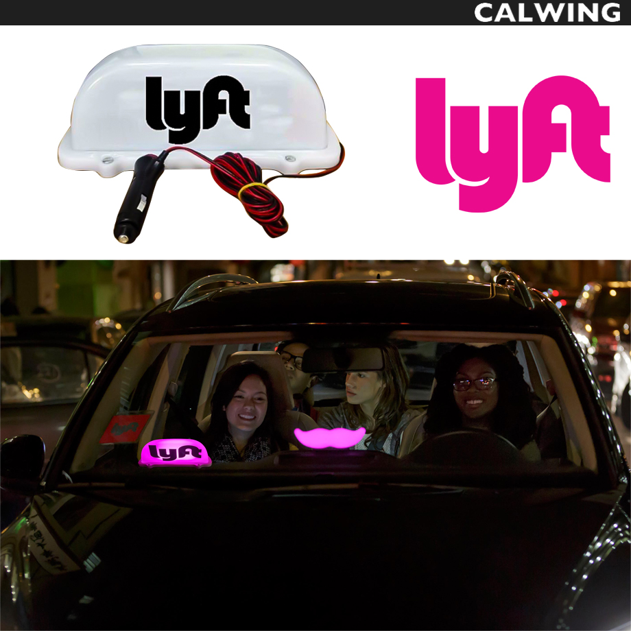 【スタンスカスタム】アメリカ発 おしゃれなカーサイン USDMカスタム カートップライト シガーソケット電源 TAXI UBER ウーバー/LYFT リフト カラー変化 LEDサイン 【汎用品 ...