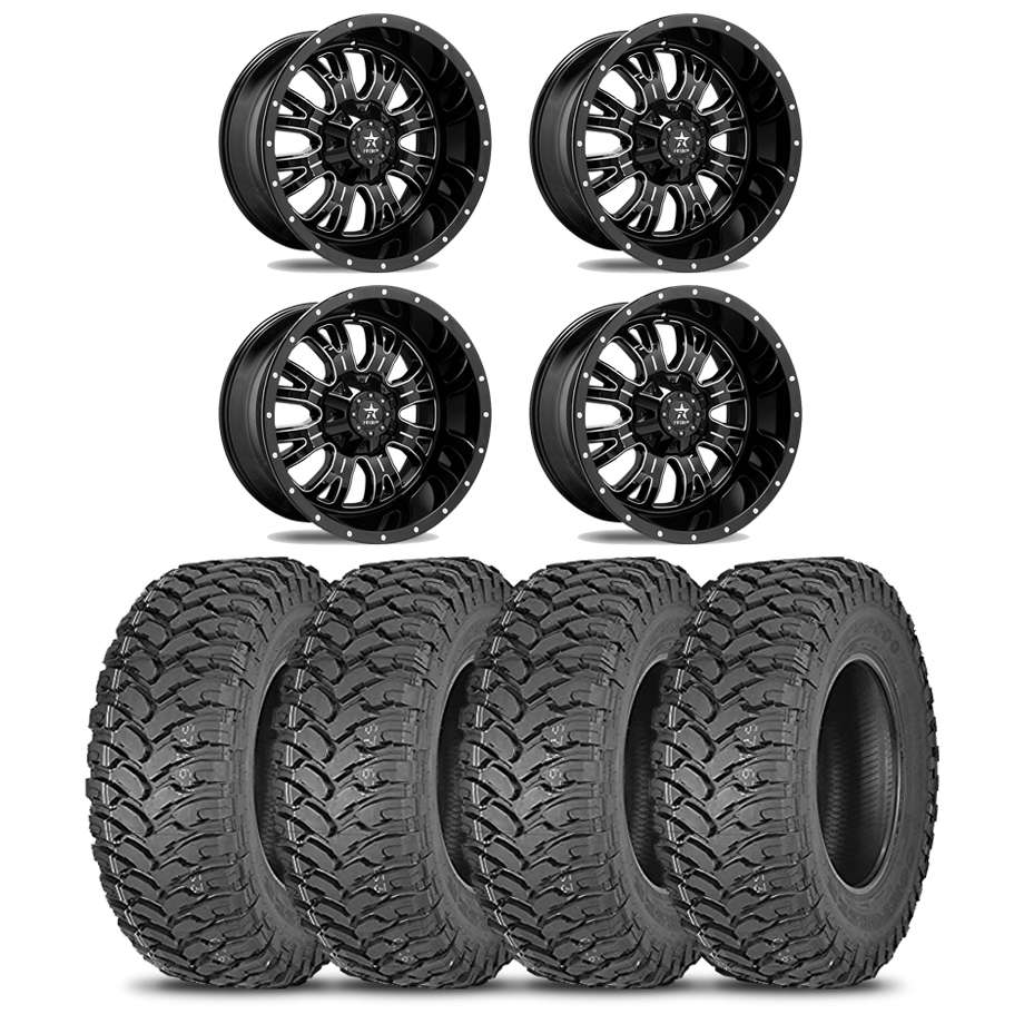 ハマー H2 | ホイール RBP 89R ASSASSIN 22インチ 12J グロスブラック CNCグルーブ MUDタイヤ4本セット ...