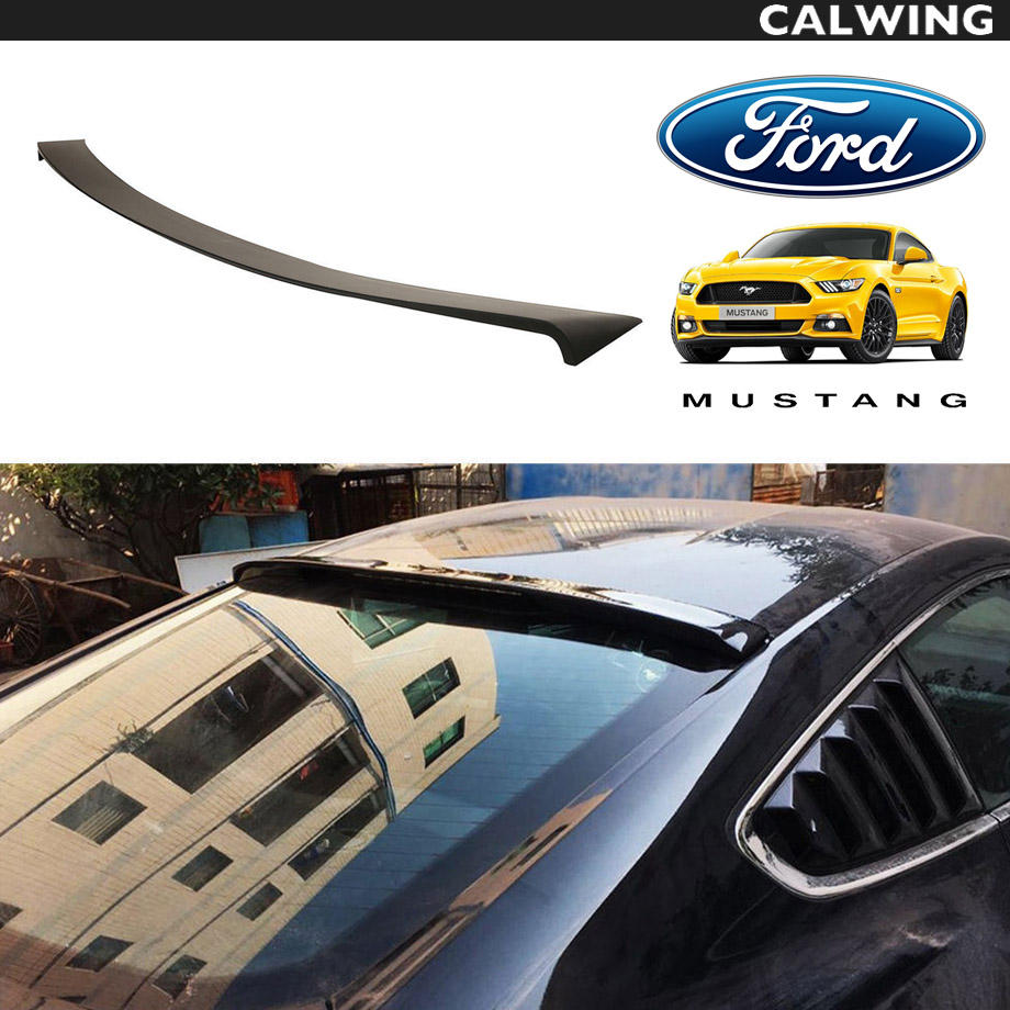 15-17y マスタング リアウインドウルーフスポイラー ウイング｜キャルウイング パーツセンター