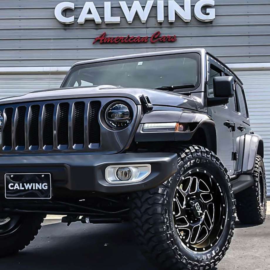 18y- ジープ ラングラー JL | カスタムパッケージ カリフォルニアマッドスター 50ミリワイドフェンダー スムース ラフカントリー 2.5｜キャルウイング パーツセンター